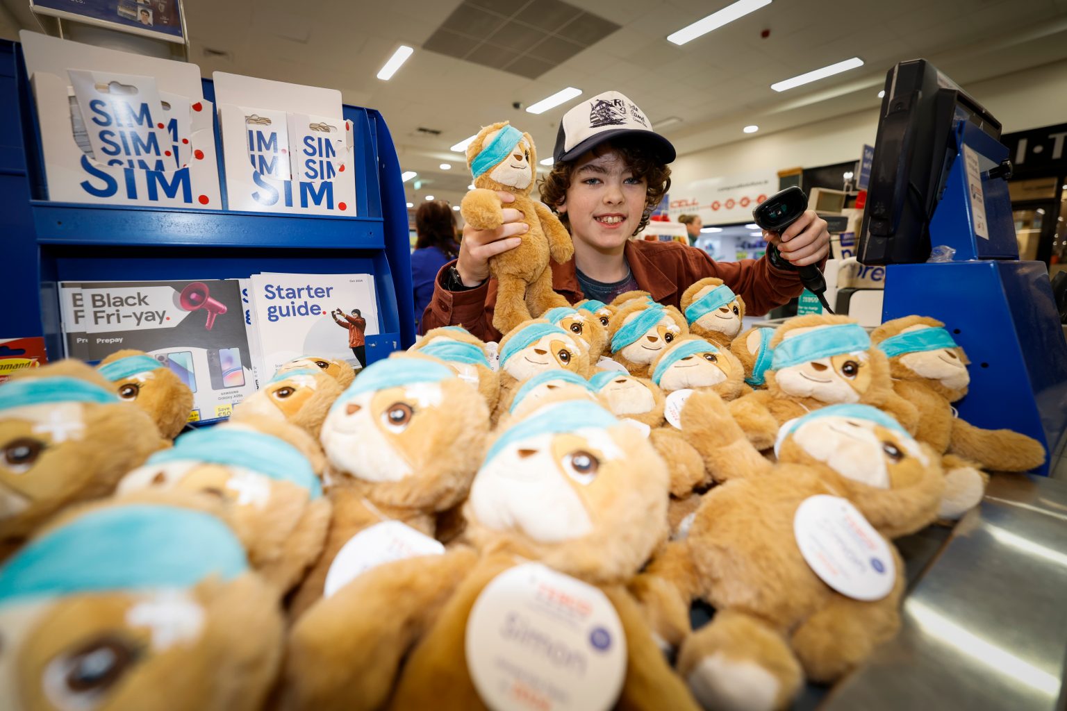 Simon the Sloth is now on sale for €5 at Tesco, with all proceeds ...